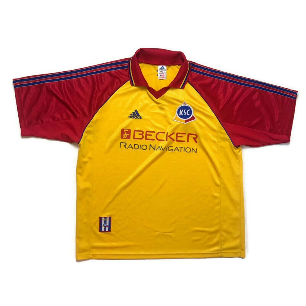 KSC 1998/99 AWAY FOOTBALL SHIRT (XXL) – VintageFootballJerseys